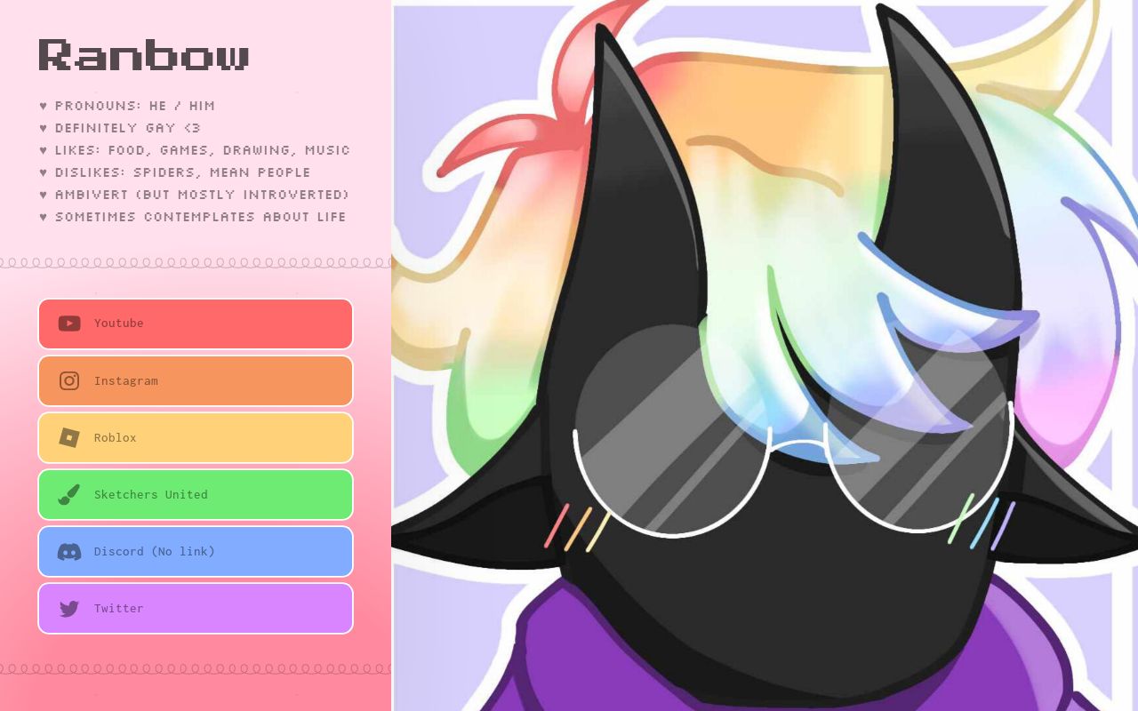 Ranbow's Social Card